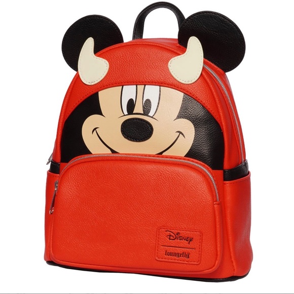 Loungefly | Bags | Loungefly Mickey Mouse Halloween Devil Mickey ...